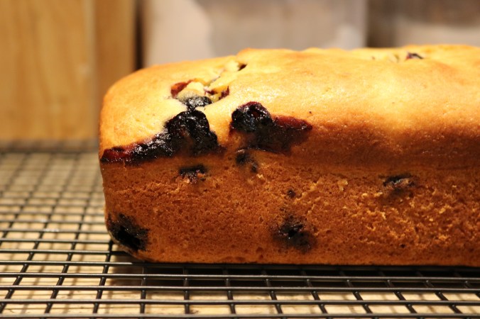 Blueberry Lemon Tea Bread | The Apron Clad Ginger