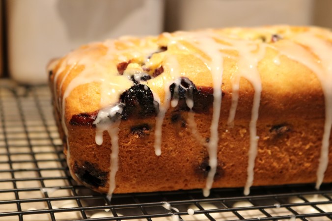 Blueberry Lemon Tea Bread | The Apron Clad Ginger